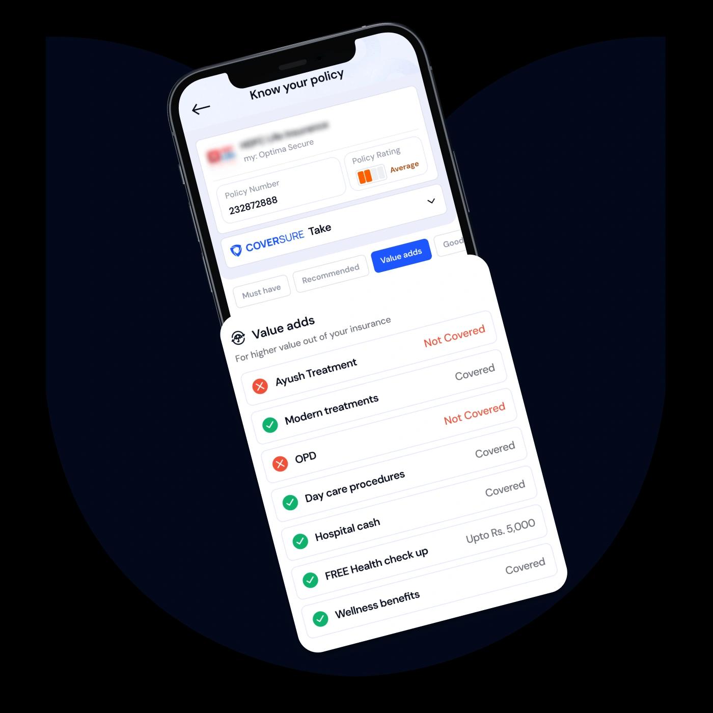 CoverSure: The only insurance app you need